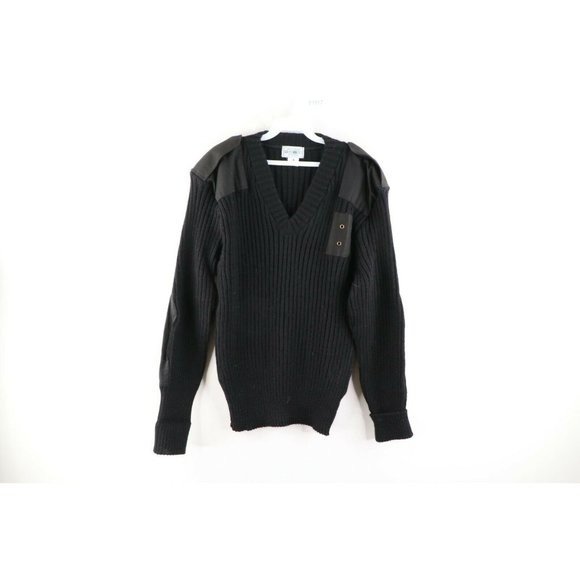 Blauer | Sweaters | Vintage 7s Blauer Mens Medium Wool Knit Tactical ...